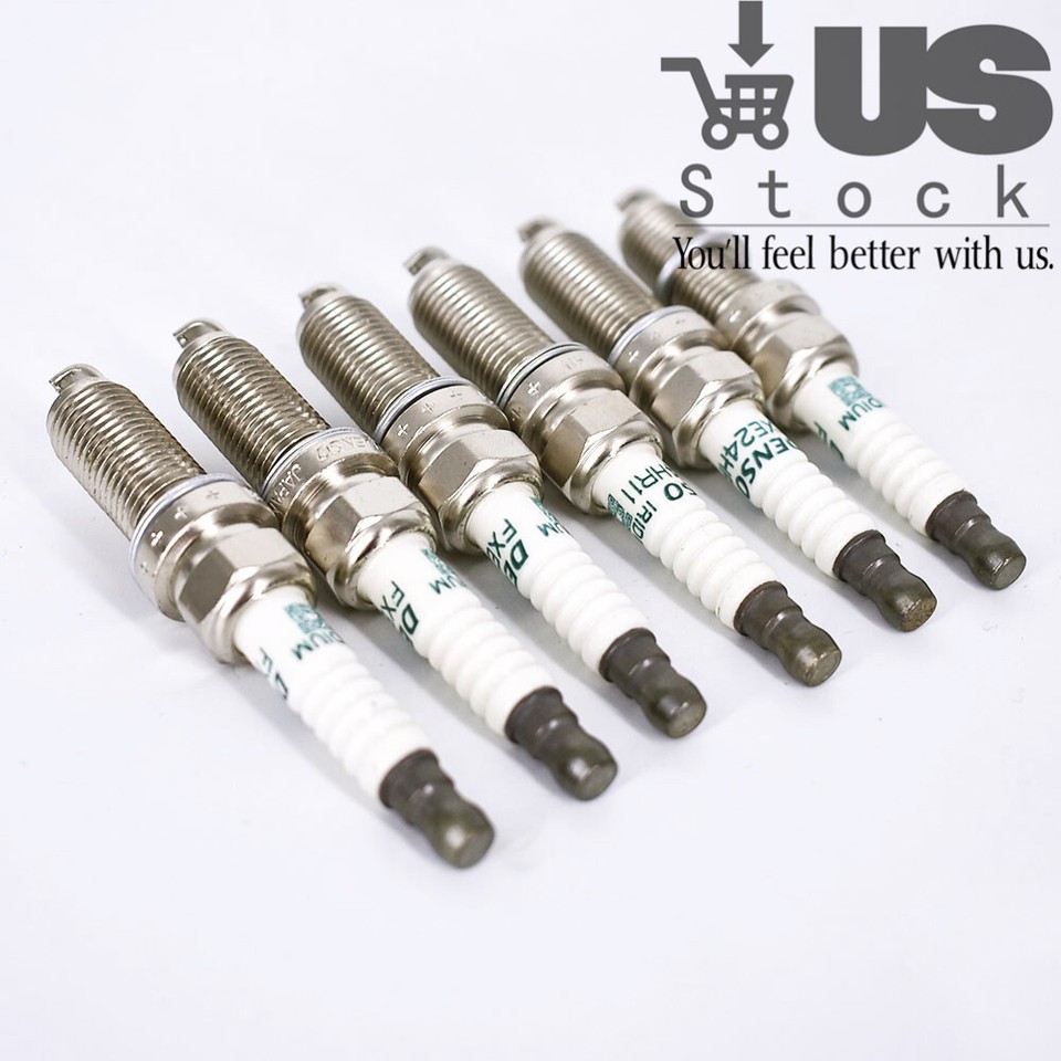 6pc NEW Spark Plugs for Denso NISSAN INFINITI 22401-JK01D FXE24HR11 ...