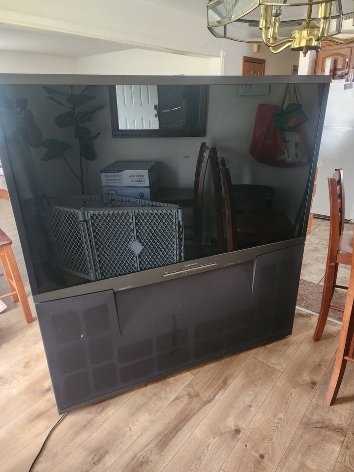 Mitsubishi WS-65611 65" 1080i HD Rear-Projection Television | eBay