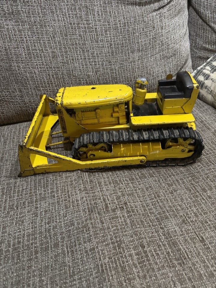 Vintage Doepke Pressed Steel Caterpillar Cat D6 Bulldozer Toy Truck | eBay