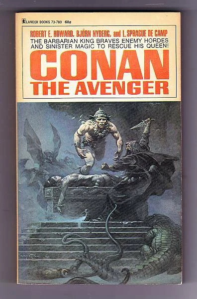 Frazetta Conan Covers