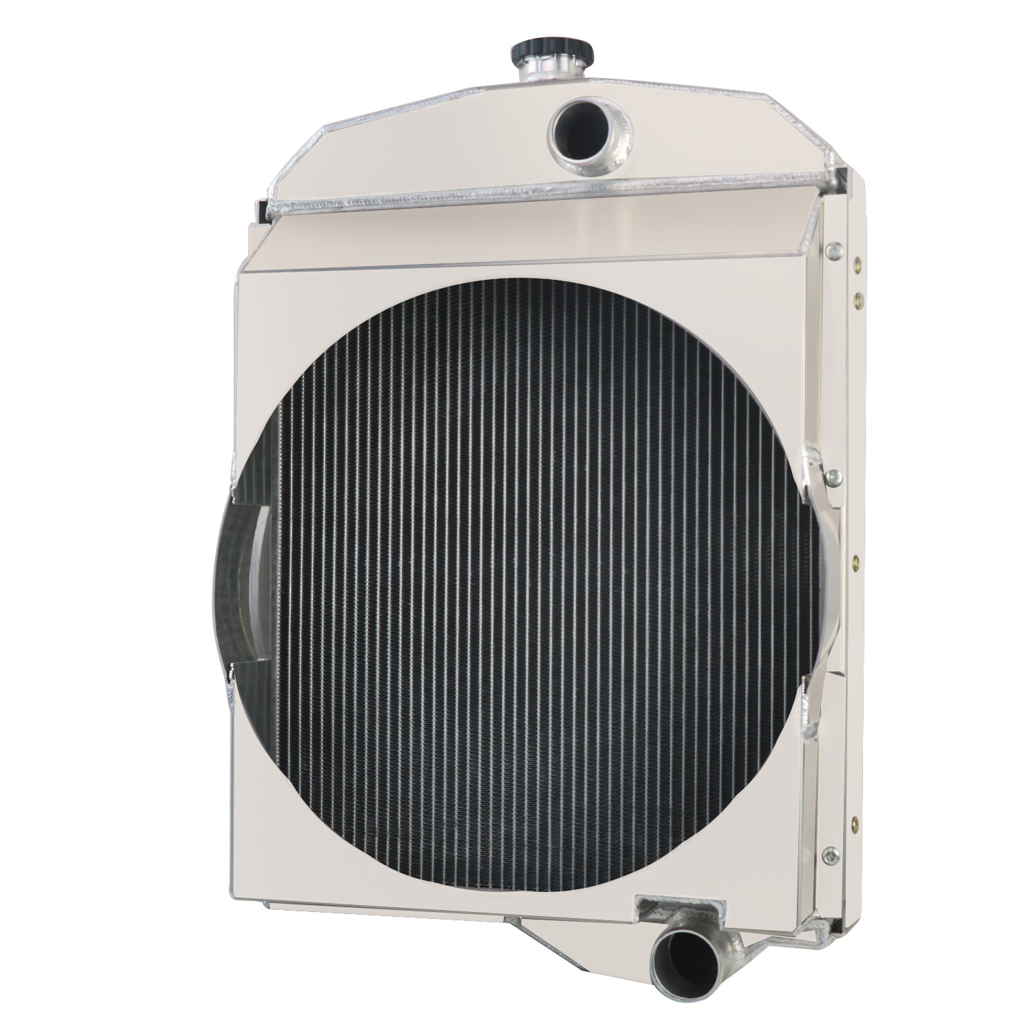 3 Row Aluminum Tractor Radiator for Oliver 1550 1555 1600 1650 1655 ...