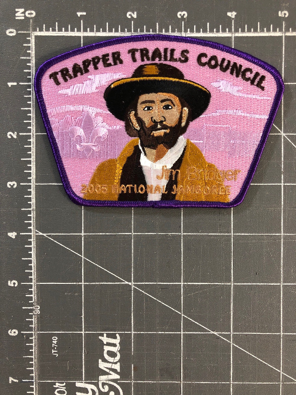 2005 National Scout Jamboree Trapper Trails Council Patch BSA Jim ...