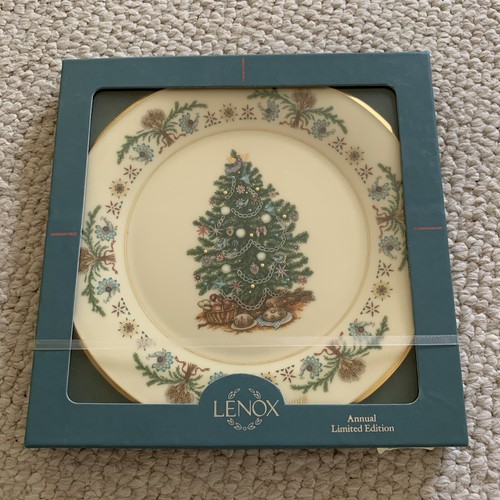 Lenox Christmas Trees Around The World Collector's Plate POLAND 1994 | eBay