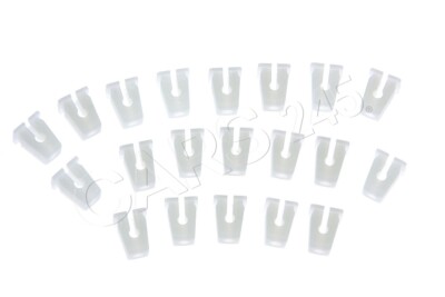 Genuine BMW Bumper Guide ST 4.8 White Expanding Nuts 20 Pcs 63121374075 ...