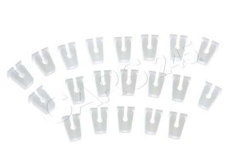 Genuine BMW Bumper Guide ST 4.8 White Expanding Nuts 20 Pcs 63121374075 ...
