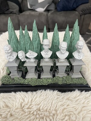 Disney Haunted Mansion Singing Head Busts Ghosts Figure Light and Sound ...