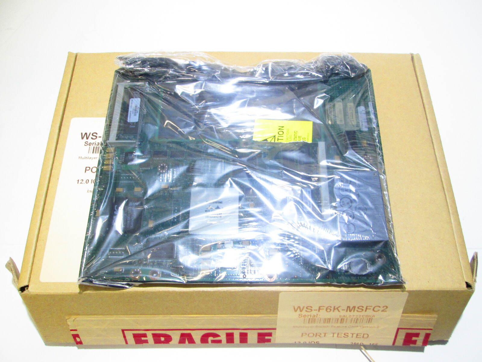 CISCO WS-F6K-MSFC2 Multilayer Switch Feature Card SUP32 w/ Mounts | eBay