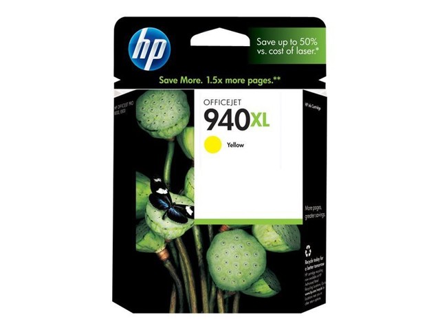 HP 940xl High Yield Yellow Original Ink Cartridge C4909ae for sale ...