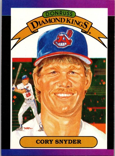 1989 Donruss - Diamond Kings Cory Snyder #8 | eBay