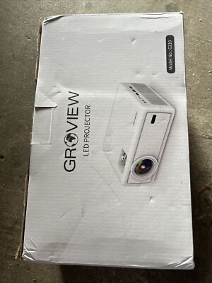 Groview LED Bluetooth Projector Model G210 1080 HD Portable | eBay