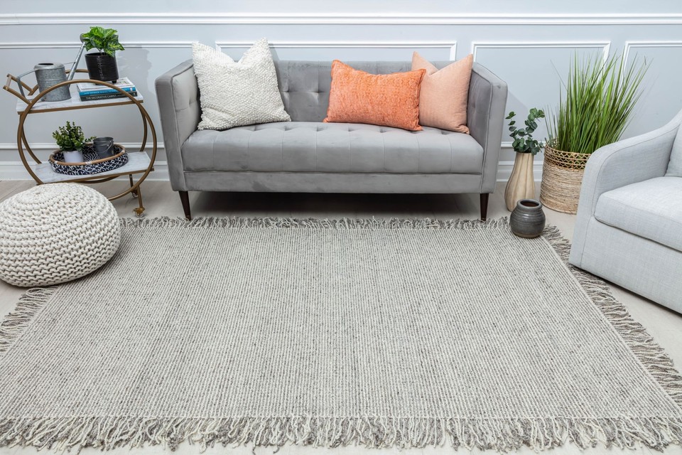 Rugs America Nolan Nn10e Solid Wool Durable Craftsmanship Area Rug | eBay