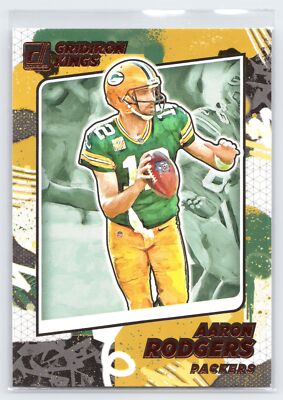 Aaron Rodgers - 2021 Donruss - Gridiron Kings - Green Bay Packers | eBay