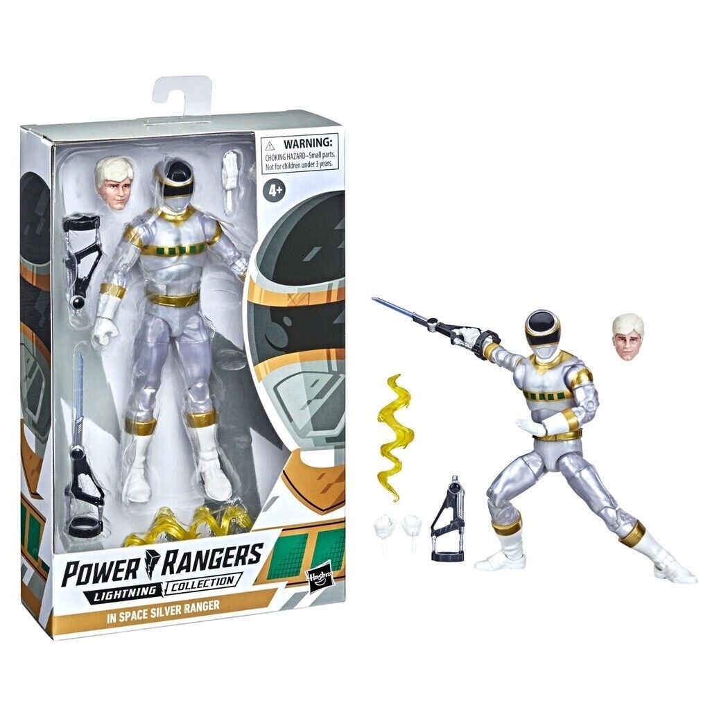 New Lightning Collection Power Rangers Space Silver Mighty Morphin ...