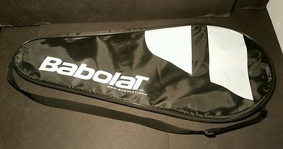 Babolat Tennis Racquet Cover Carrier 29 Inches Long Black White | eBay