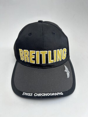 Breitling Hat Snapback Vintage Watch Swiss Chronograph Golf Hat Rolex ...