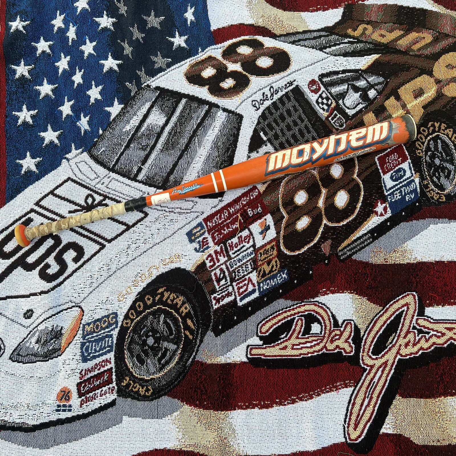 Worth Mayhem 120 Greg Connell 34/28 Softball Bat NSA 2012 USSSA 1.2 BPF ...