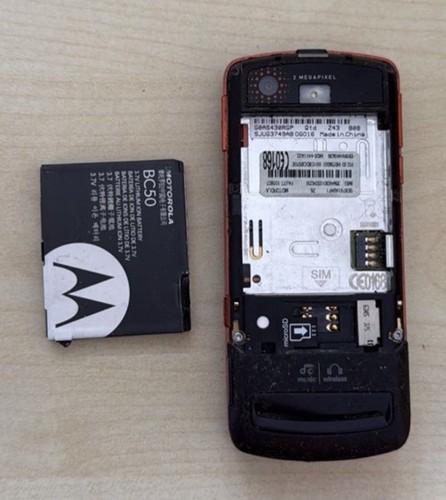 Motorola ROKR Z6 Orange (Ohne SIM-Lock)2MP Flash Geprüft Händler LESEN ...
