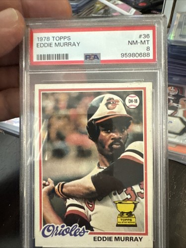 1978 Topps EDDIE MURRAY Rookie Card #36 HOF, | eBay