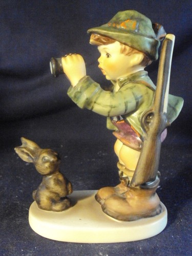 Hummel Good Hunting boy hunter rabbit figurine #307 P2 | eBay