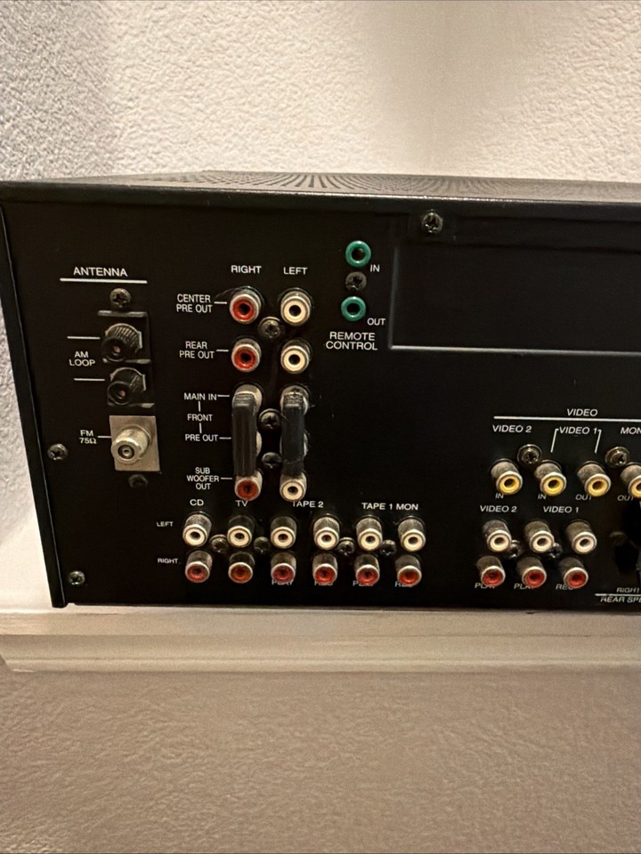 Harman Kardon AVR40 5.1Ch A/V Dolby 375W Stereo Receiver No Remote ...