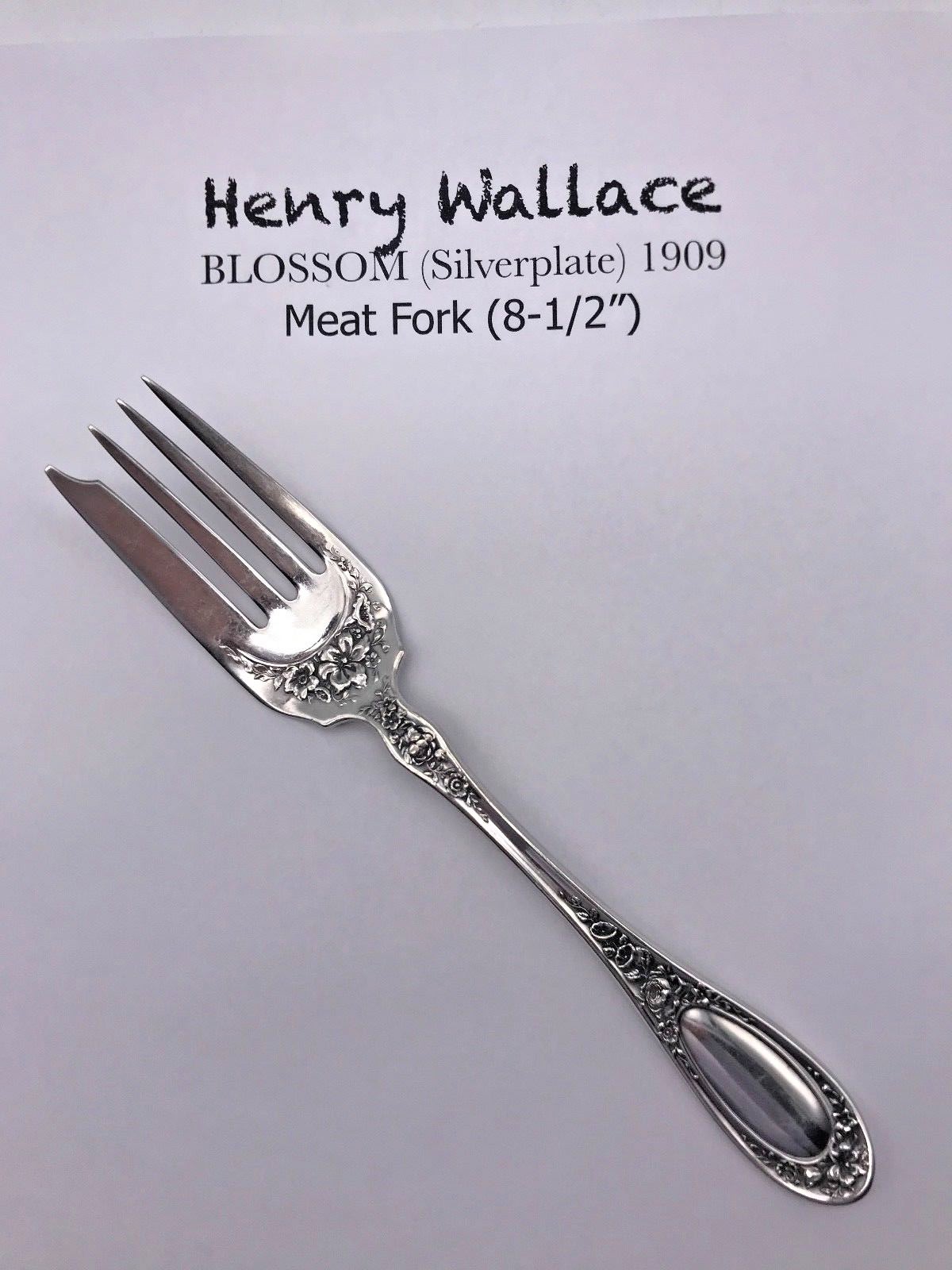 Blossom 1835 R Wallace Silverware 1909 Flatware Silver Plate CHOICE ...