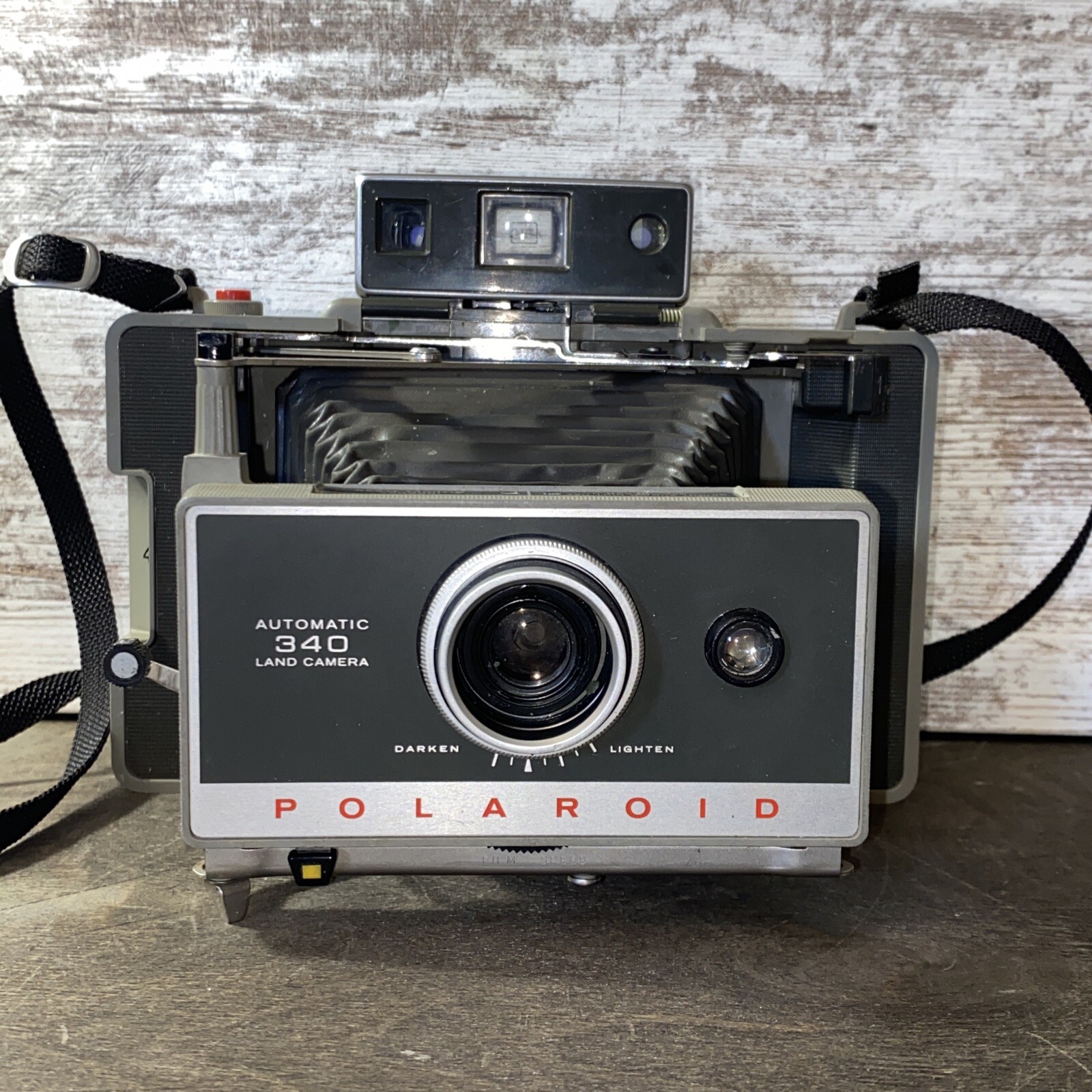 POLAROID MODEL 340 PACKFILM LAND CAMERA Not Tested | eBay UK