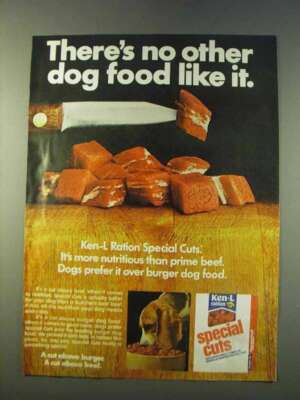 1979 Ken-L Ration Special Cuts Dog Food Ad - No Other | eBay