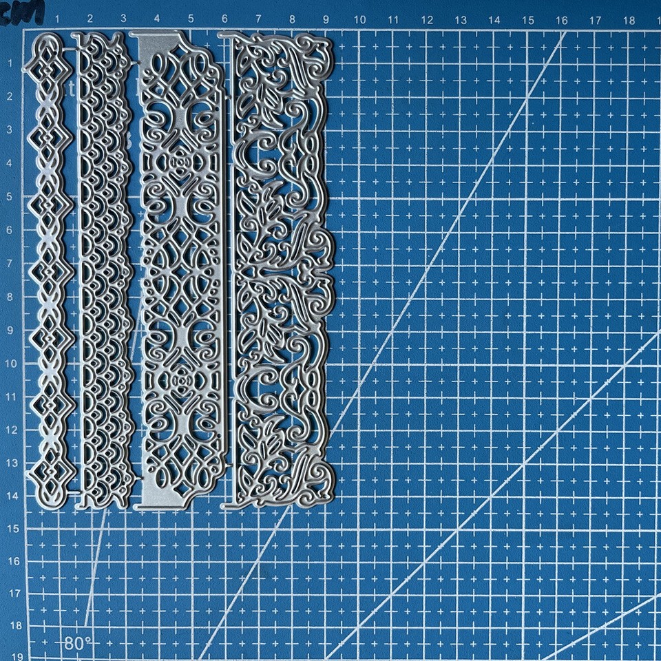 Lace Borders Metal Cutting Dies Scrapbooking Embossing Paper Card ...