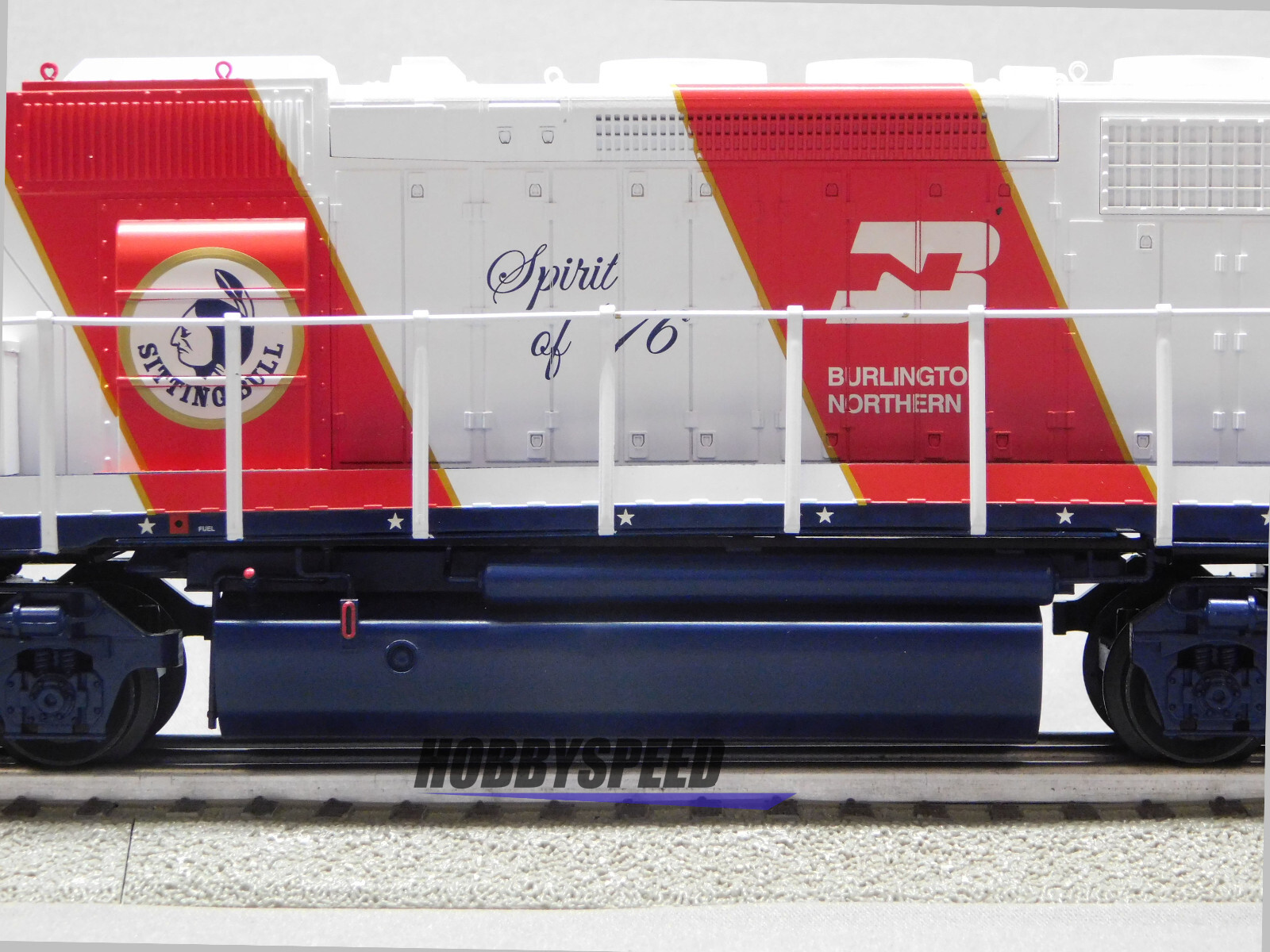 LIONEL BN NON-POWERED SD40-2 DIESEL LOCOMOTIVE ENGINE #1876 O GAUGE ...