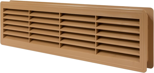 18'' X 5'' Inch Door Air Register Two Sided Door Louvers Ventilation ...