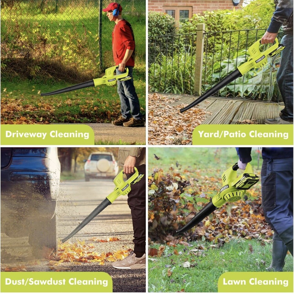 Leaf Blower Cordless 21V. Model LA808. Brand New. | eBay