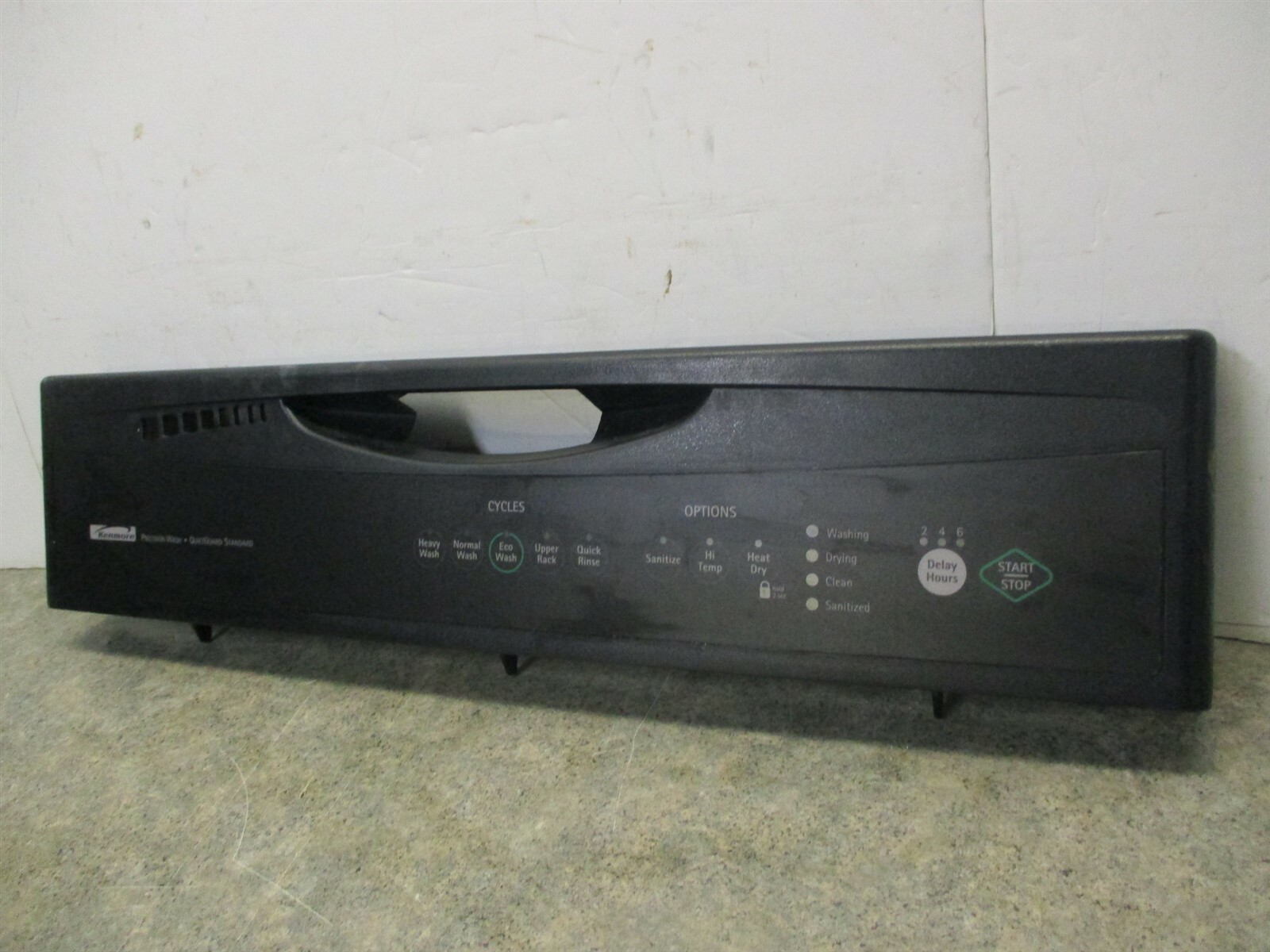 KENMORE DISHWASHER CONTROL PANEL PART # 154645003 | eBay