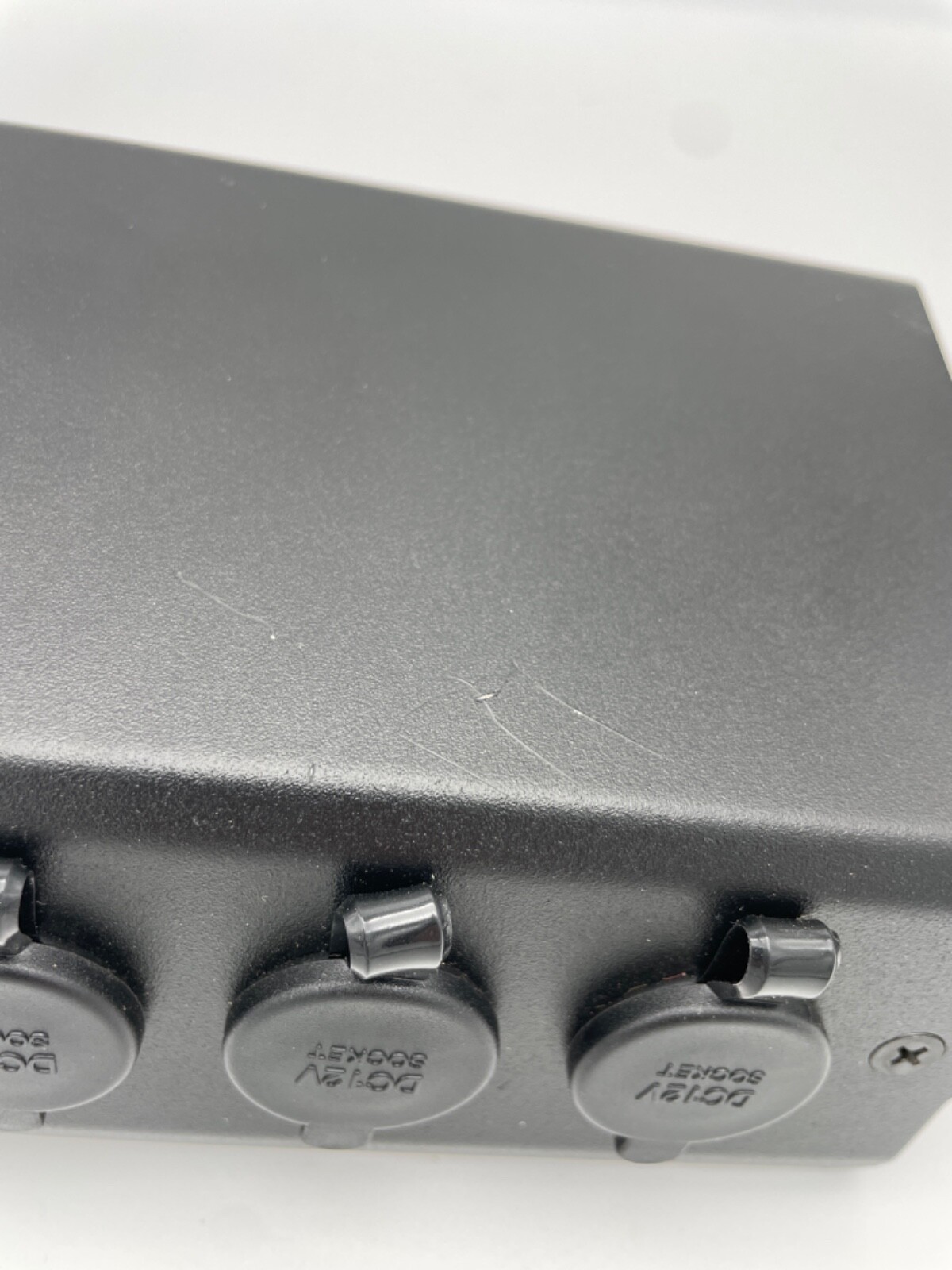 Havis Accessory Box, 3 Lighter Plug Outlets, Cutouts for Switch or USB ...