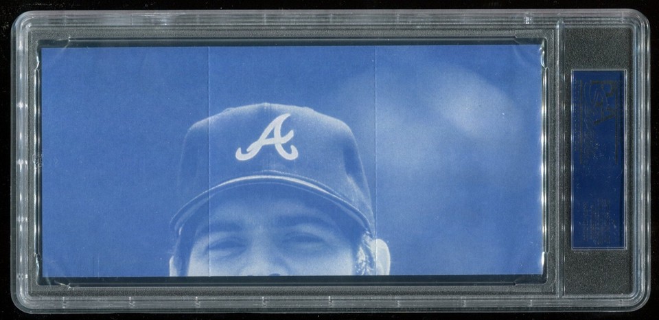 1986 Star Dale Murphy PSA 9 Mint 3 Card Panel Baseball's Best Braves ...