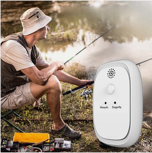 Ultrasonic 2 In 1 Mosquito Repellent Insect Pest Rechargeable Outdoor ...