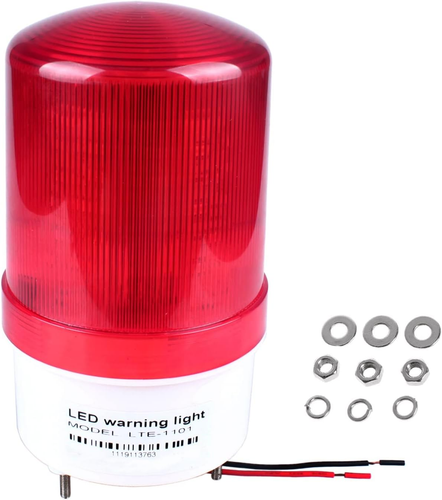 Industrial LED Rotating Strobe Beacon Warning Lights, Electrical ...