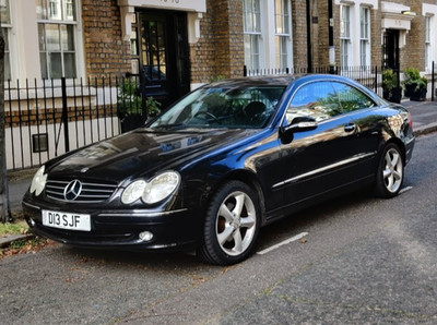 '03 Mercedes CLK320 Spares or Repair (read description). Private plate ...