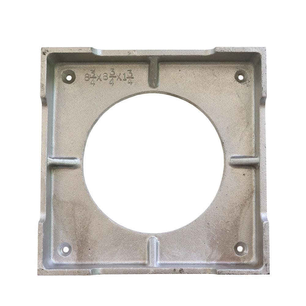 Unbranded Post Base Aluminum Plinth Block Stainless Steel Regular ...