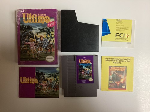 Ultima Exodus- NES Complete TESTED CIB 22909100049| eBay