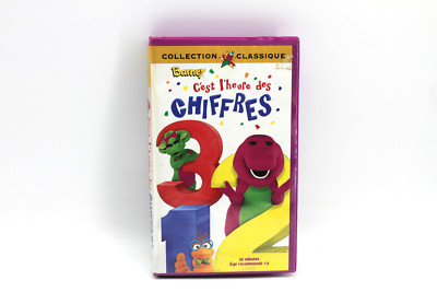 Barney - C'est L'heure Des Chiffres/ Time To Counting (VHS)(French) | eBay