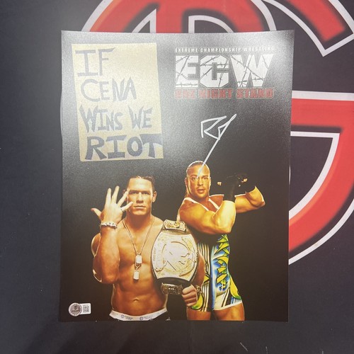 Rob Van Dam Autographed WWE ECW 11x14 Photo Signed Beckett BAS | eBay