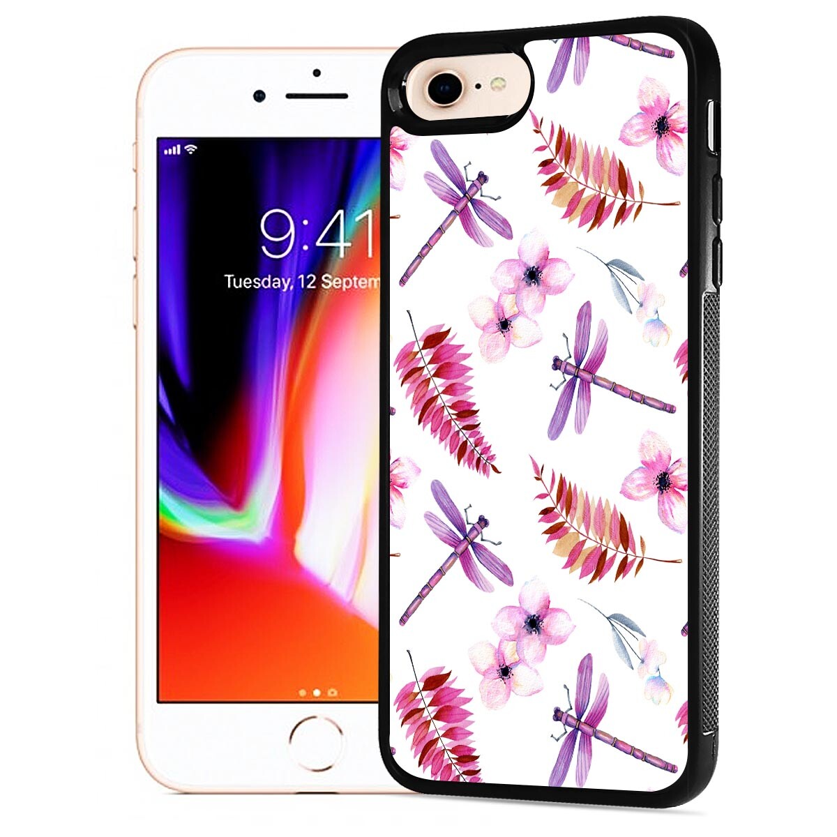 ( For iPhone 7 ) Back Case Cover AJ12601 Dragonfly | eBay