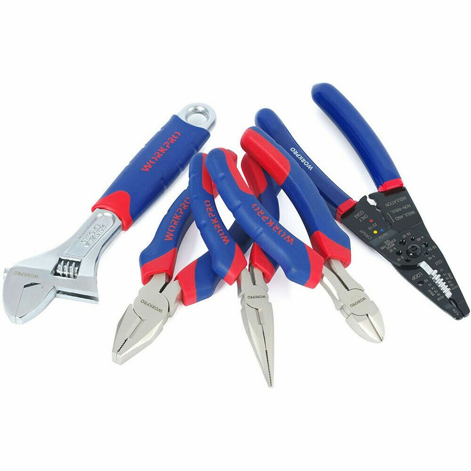 WORKPRO 322PCS Mechanics Tool Sets Kit 6-Point Socket Ratchet Repair ...