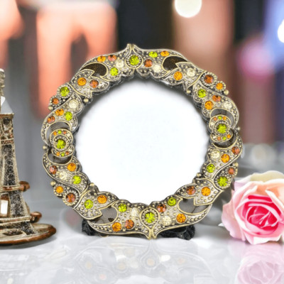 Beautiful Crystal Rhinestone Picture Frame | eBay