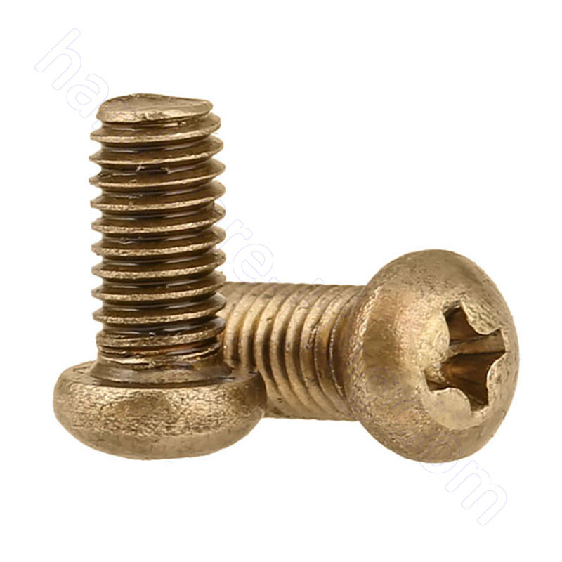 Messing LinsenkopfSchrauben Kreuzschlitz Round Head Screws M2 M2.5 M3 ...