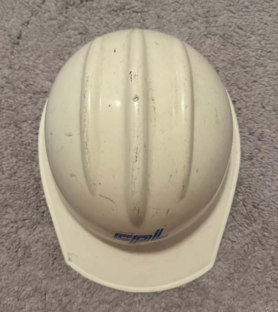 Vintage ED Bullard Hard Boiled Hard Hat White NO LINER CPL pre owned | eBay
