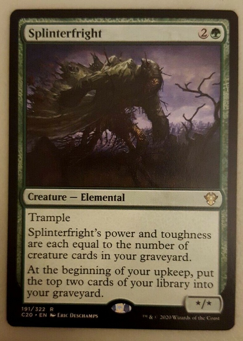1x Splinterfright Commander 2020 Ikoria MTG Magic the Gathering NM | eBay