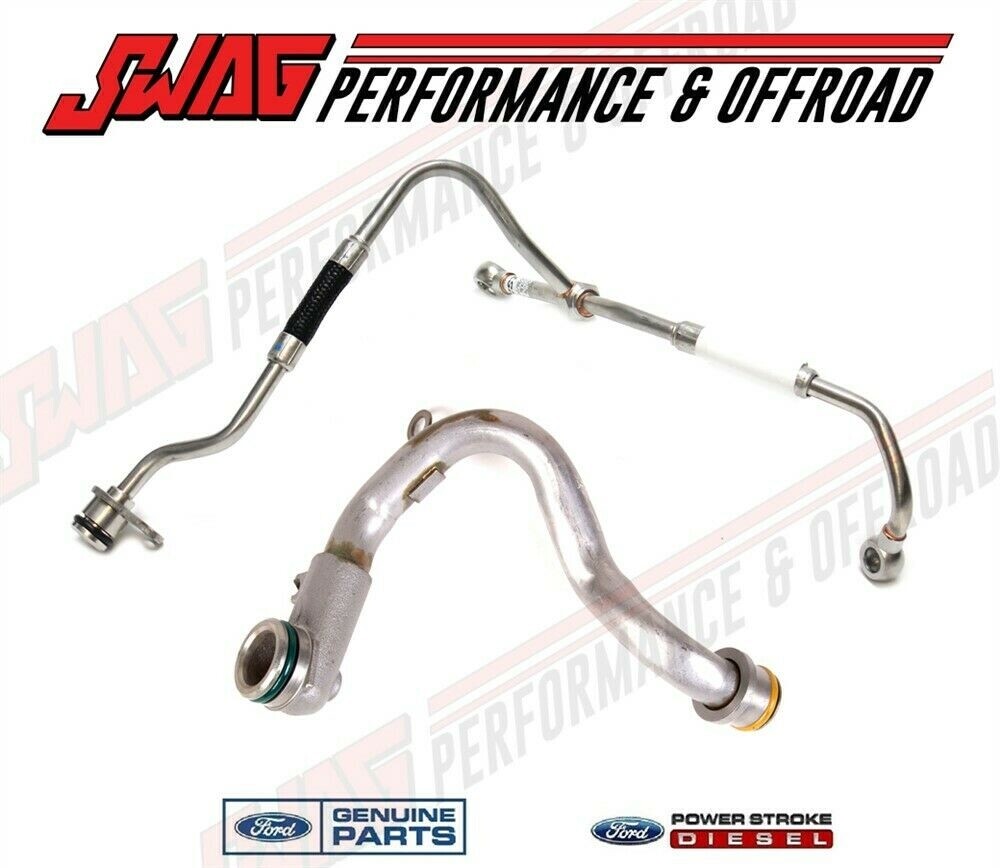 08-10 Ford 6.4L Powerstroke Drain and Feed Tube Assembly 9T516 | eBay
