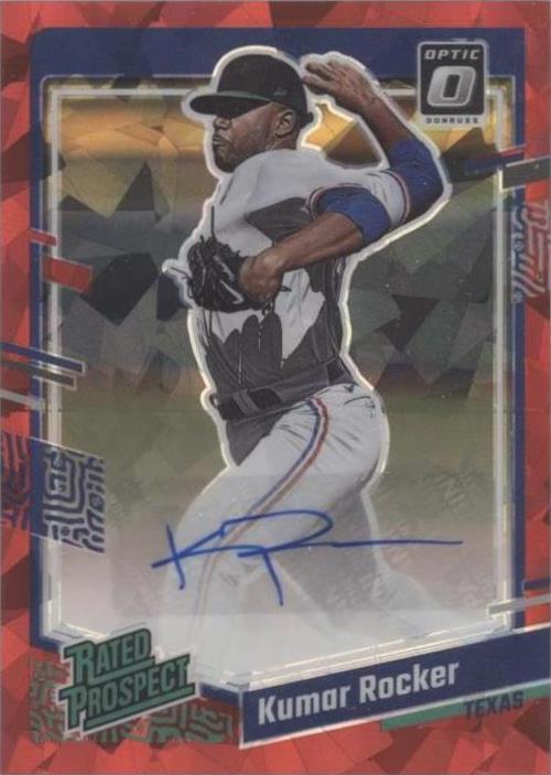 2023 Panini Donruss - Optic Rated Prospect Signatures Kumar Rocker #RPS ...