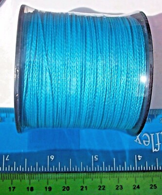 550yds (500m) BLUE 60 pound SUPER LINE BRAID Braided Fishing Line Tuna ...